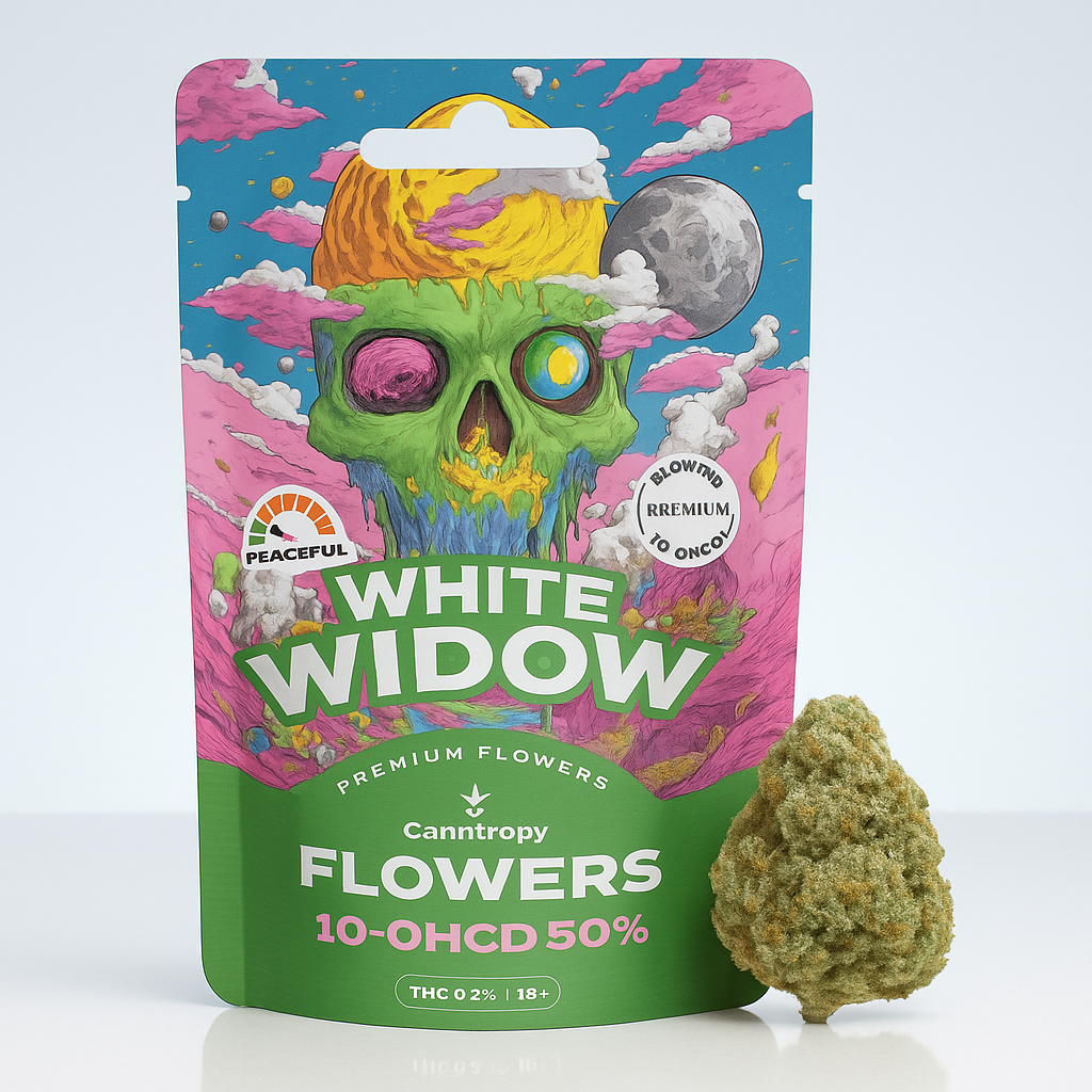 Canntropy - 10-OHCD Buds 50 % - White Widow - 3 g - CBD Buds - Herbmedbuds